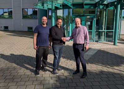 Visit of Gaurang Goradia of Krishna Enterprise